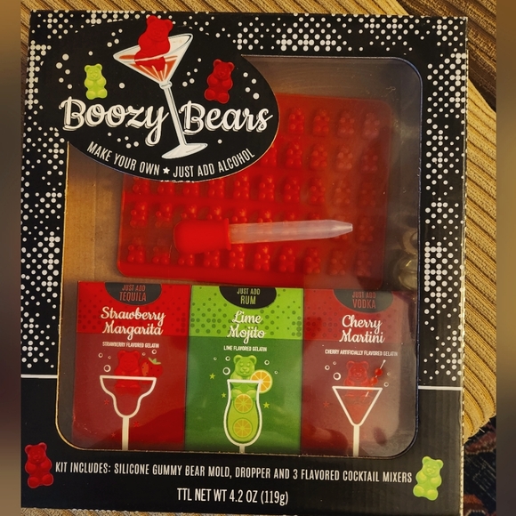 Dining | Boozy Bears Kit Plus Shotglass | Poshmark